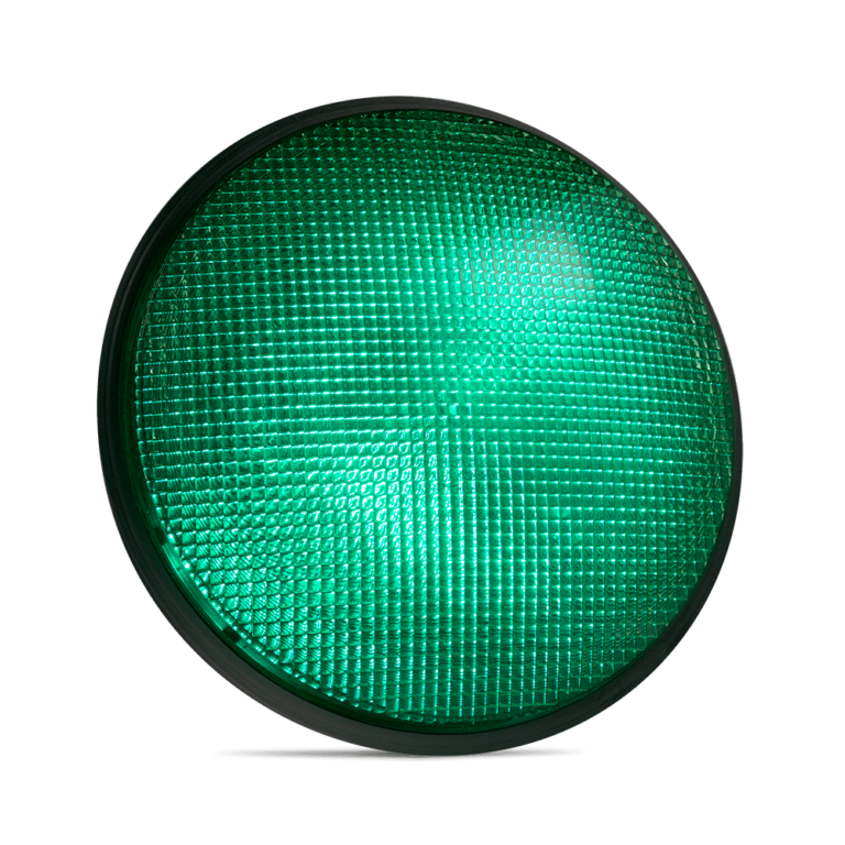 Dialight Built-In LED Traffic Light - Orange Traffic inc.