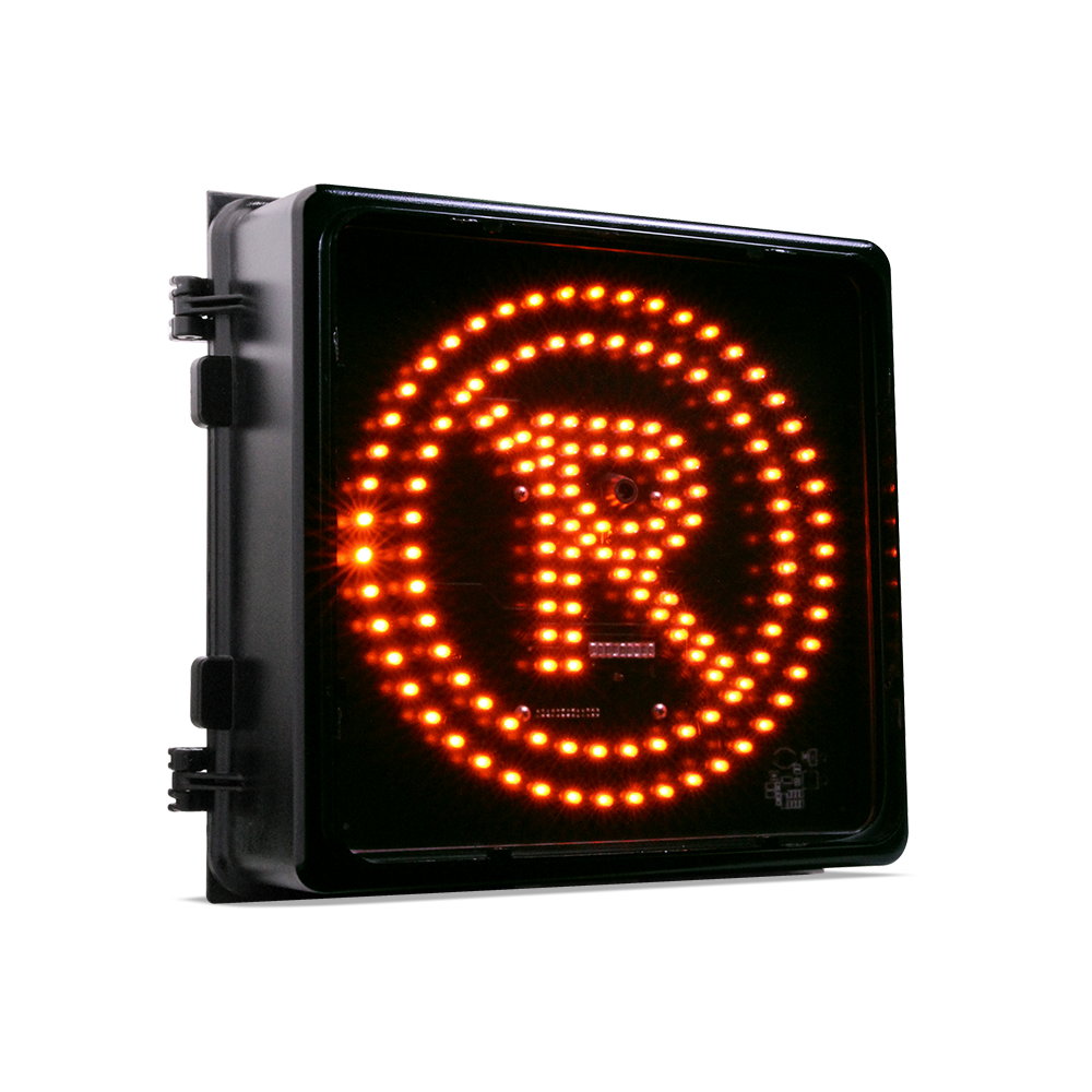 RED) SIGNAL AHEAD” Advance Traffic Light Warning Road Sign - Orange ...