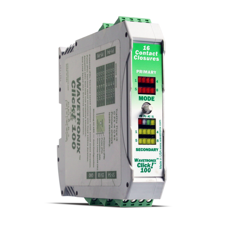 Wavetronix Click 100 16-Output Contact Closure Module - Orange Traffic inc.