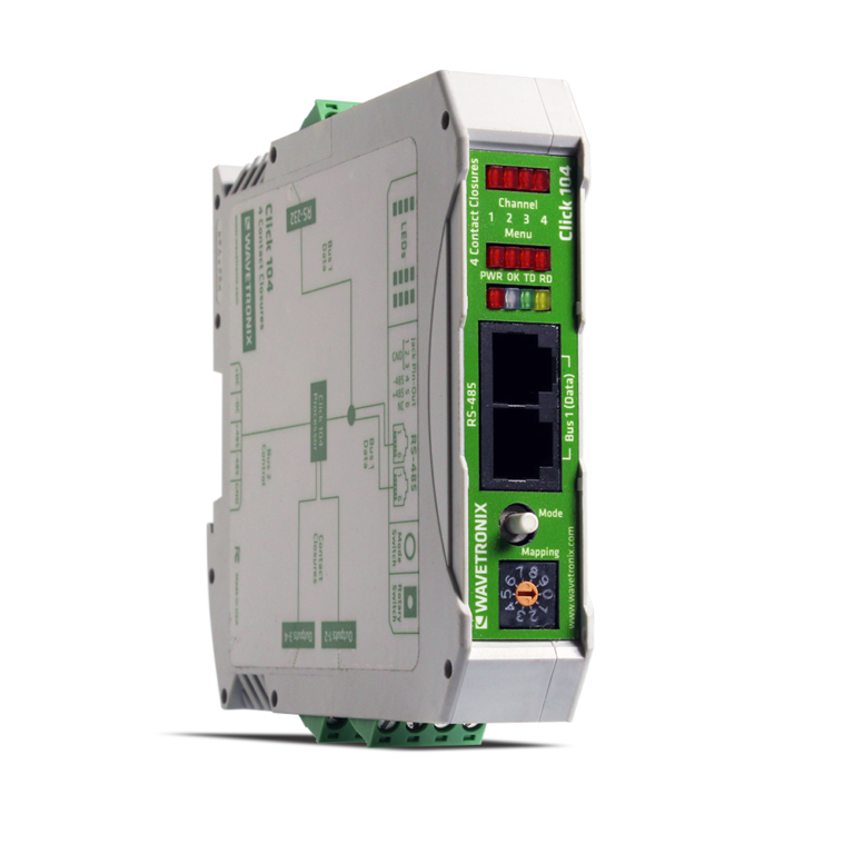 Wavetronix Click 104 Four-Channel Contact Closure Module - Orange ...