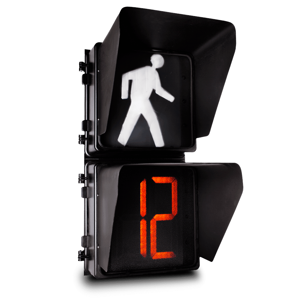 Superposed Pedestrian Signals - Orange Traffic inc.