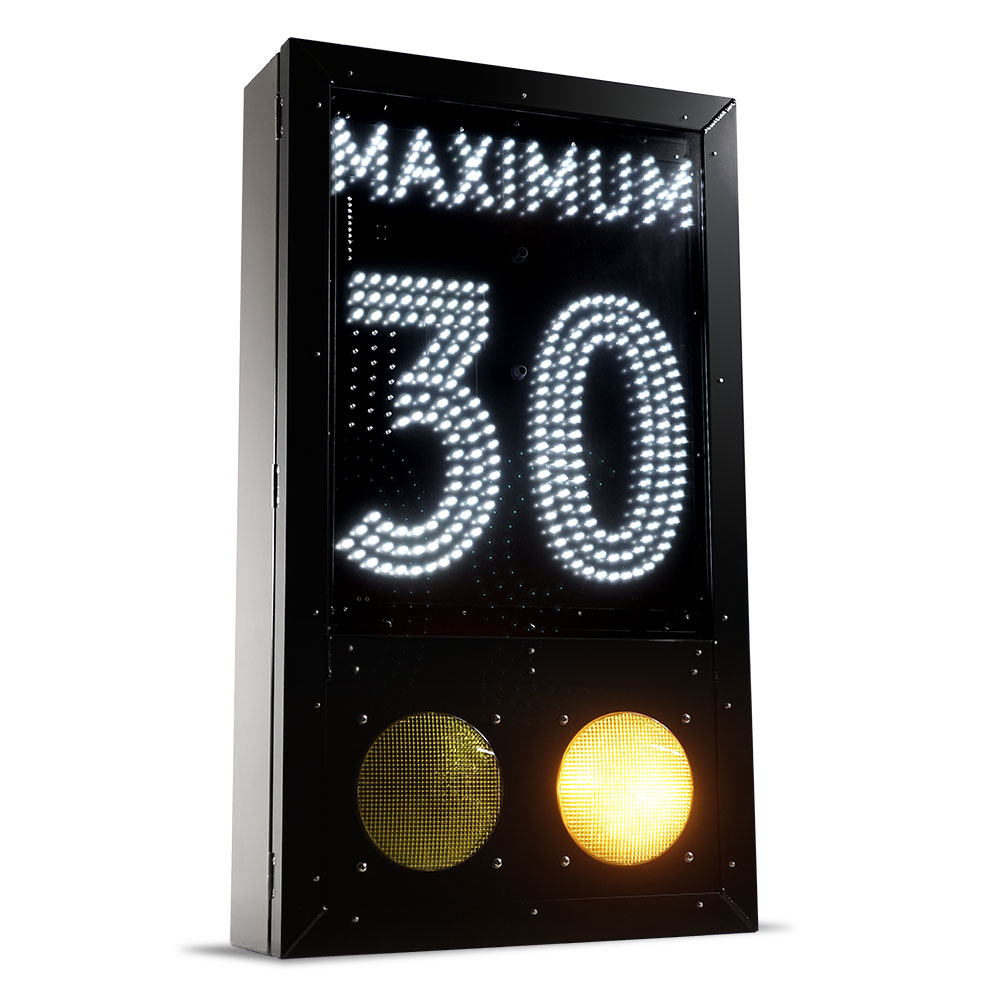 Variable Speed Limit Sign - Orange Traffic inc.