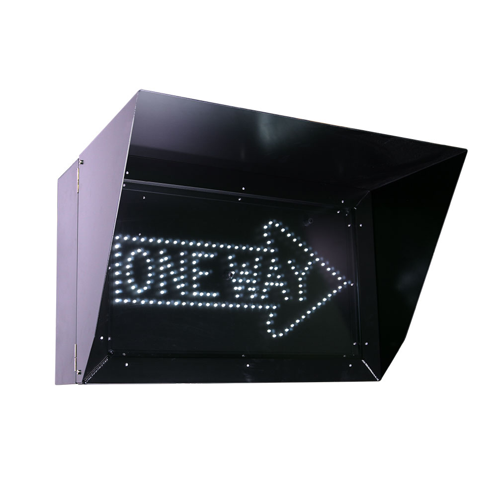 Blank Out Lane Control Sign - Orange Traffic inc.