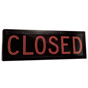 LED Blank Out Signs - Orange Traffic inc.